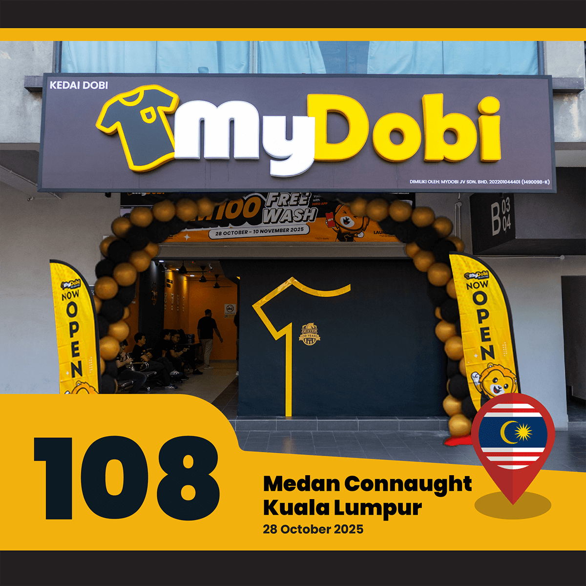 myDobi® Medan Connaught – HS Laundry Sdn. Bhd. 201701033236 (1247407K)
