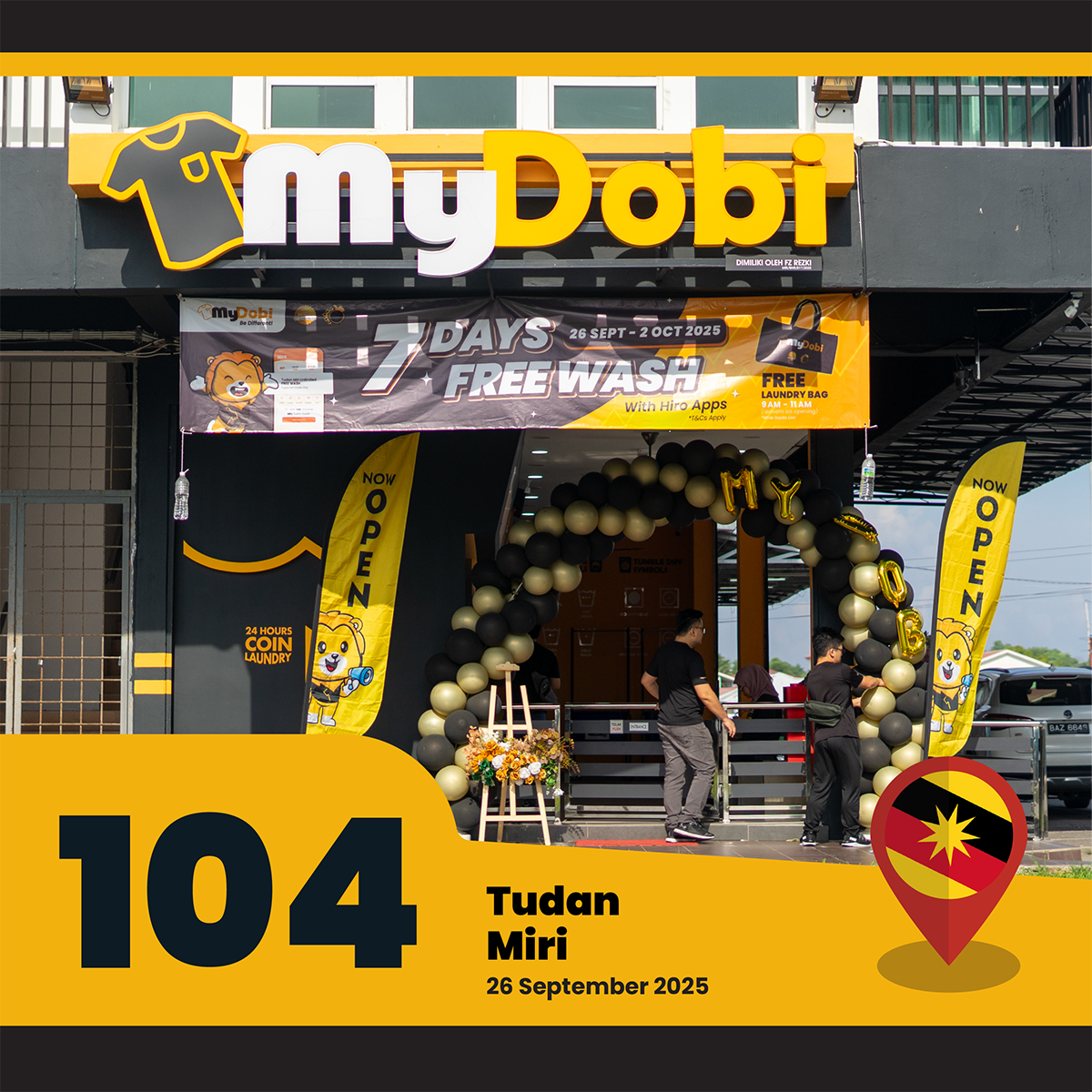 myDobi® Tudan – HS Laundry Sdn. Bhd. 201701033236 (1247407K)