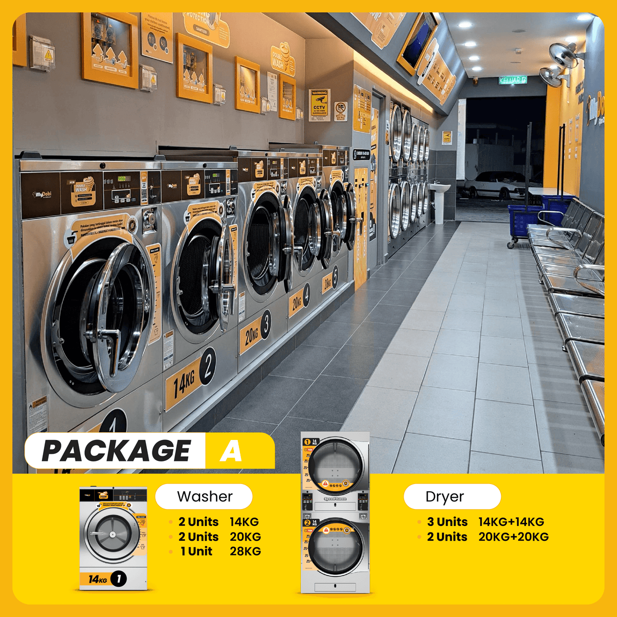 Self-Service Laundry Business | Bisnes Dobi Layan Diri – HS Laundry Sdn ...