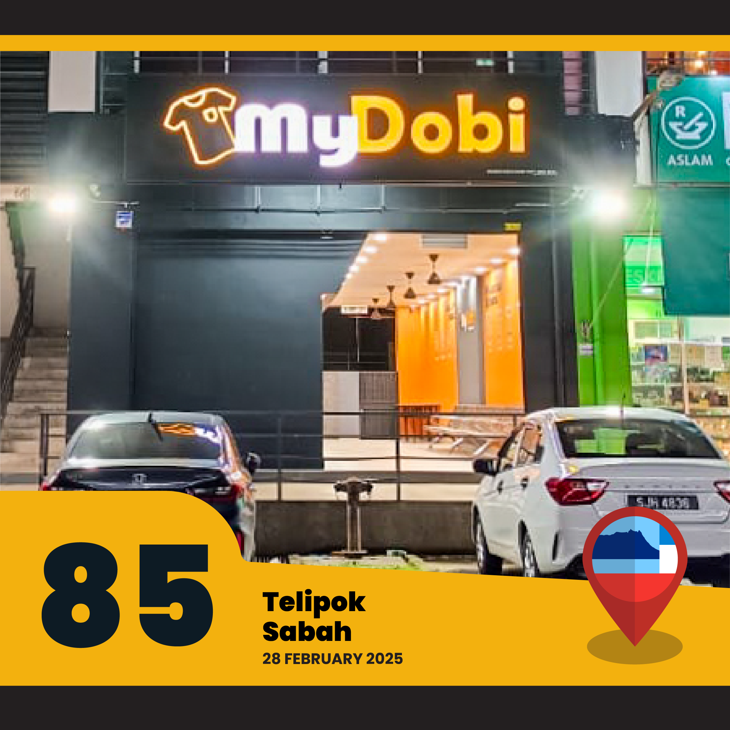 myDobi® Telipok Sabah – HS Laundry Sdn. Bhd. 201701033236 (1247407K)